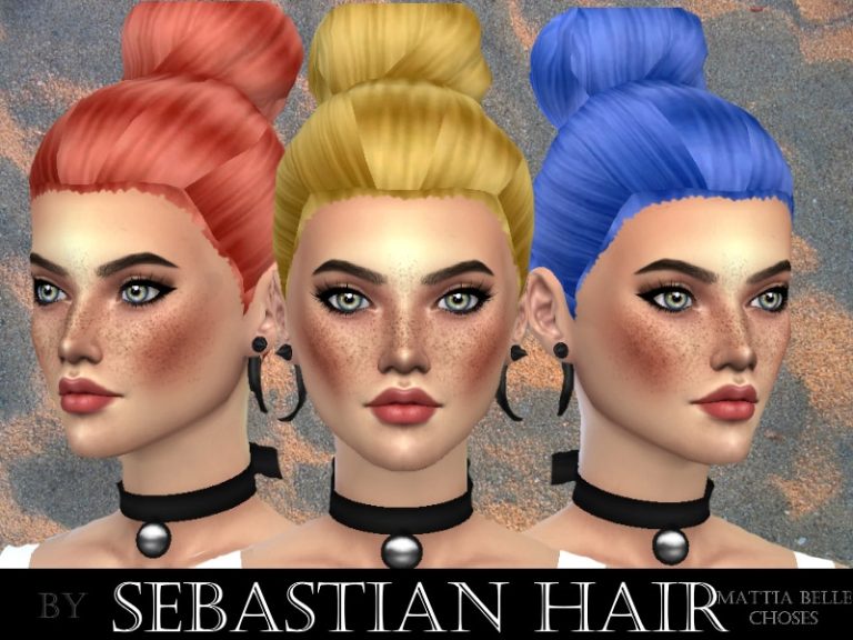 Sebastian Hair - The Sims 4 Catalog