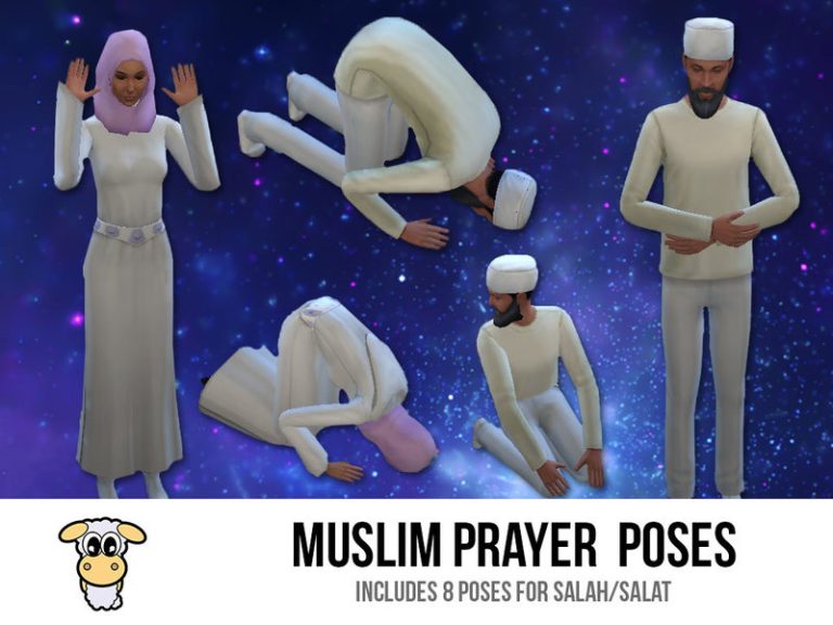 indiaskapie's Muslim Prayer Poses - The Sims 4 Catalog