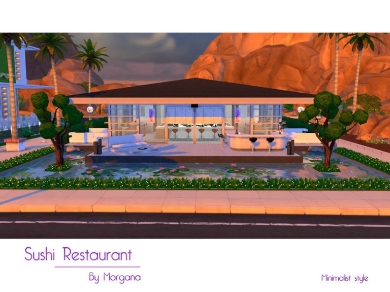 Sushi Restaurant - The Sims 4 Catalog