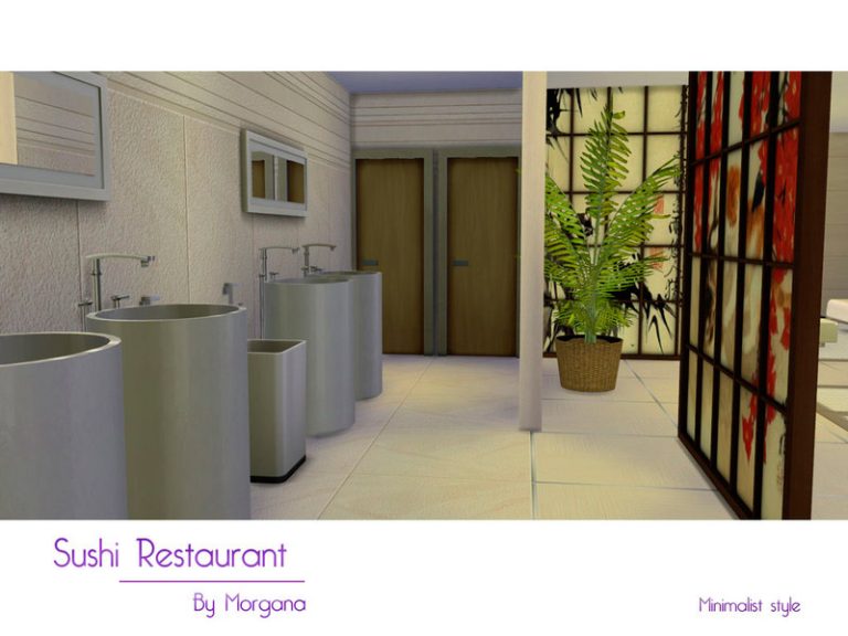 Sushi Restaurant - The Sims 4 Catalog