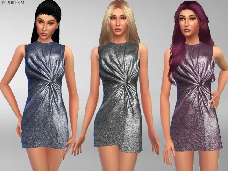 Metallic Dress - The Sims 4 Catalog