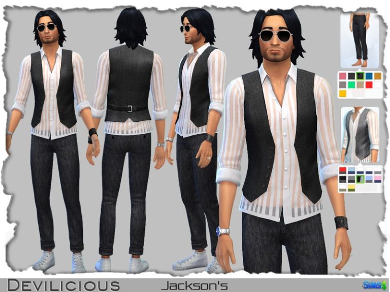 Jackson's Fashion Set - The Sims 4 Catalog