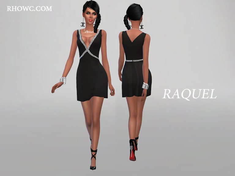 DRESS RAQUEL - The Sims 4 Catalog