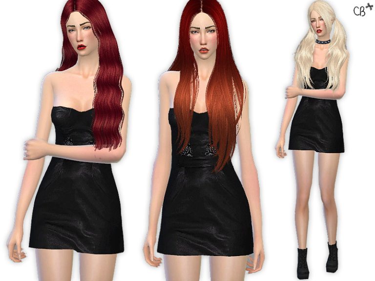Little black dress - 03 - The Sims 4 Catalog