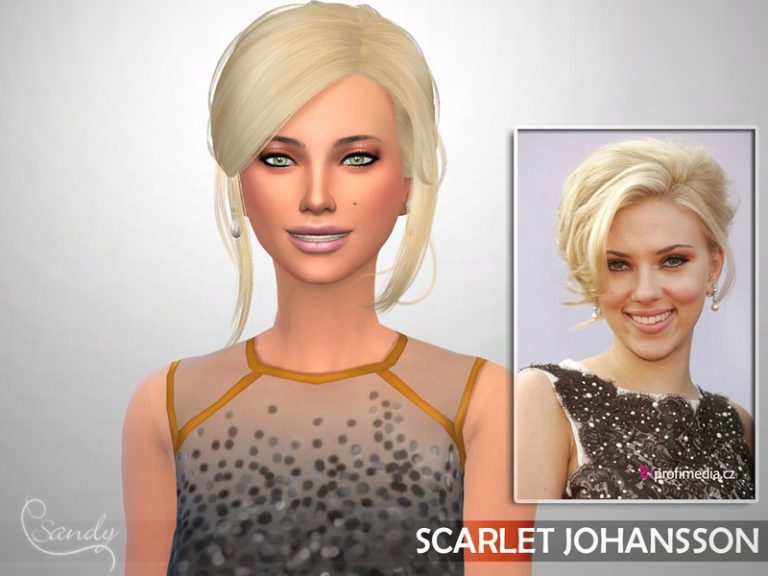 Scarlett Johansson - The Sims 4 Catalog