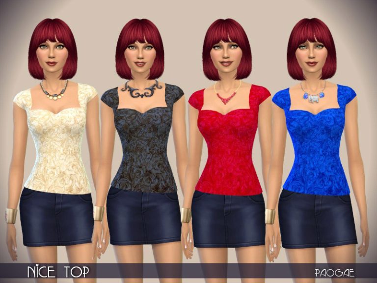 NiceTop - The Sims 4 Catalog