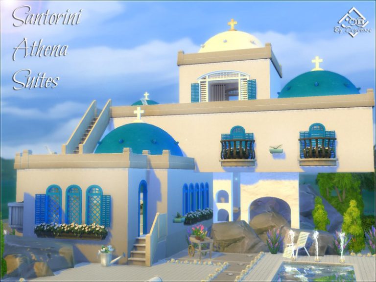 Santorini Athena Suites - The Sims 4 Catalog