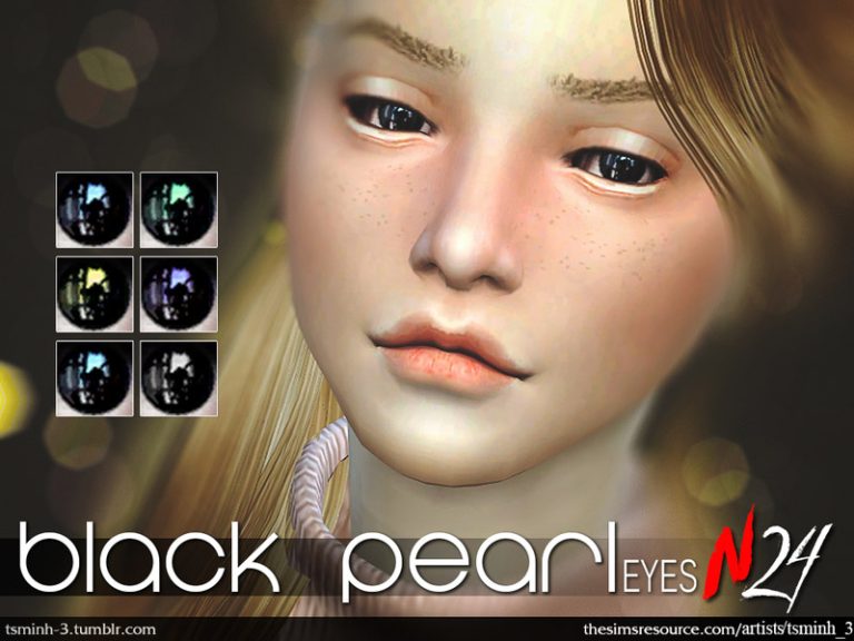 Black Pearl Eyes - The Sims 4 Catalog