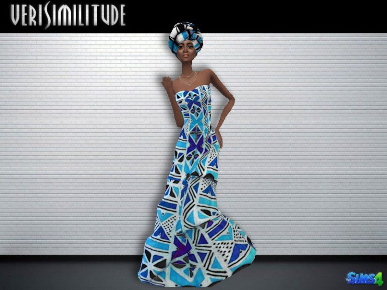 African Wedding Gown - The Sims 4 Catalog