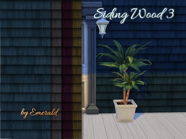 Siding Wood 3 - The Sims 4 Catalog