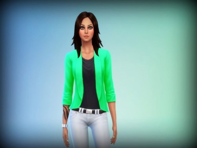 Pink and mint coats - The Sims 4 Catalog