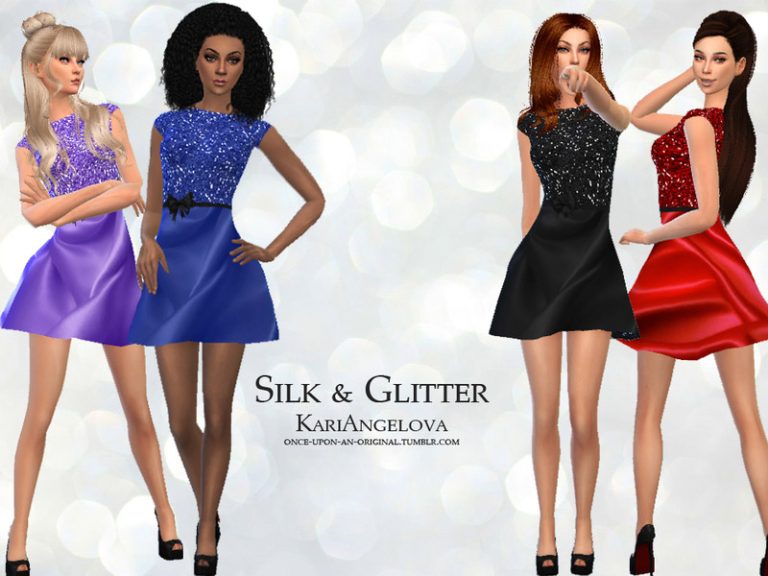 Silk and Glitter - The Sims 4 Catalog