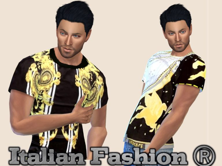 Italian summer t-shirt - The Sims 4 Catalog