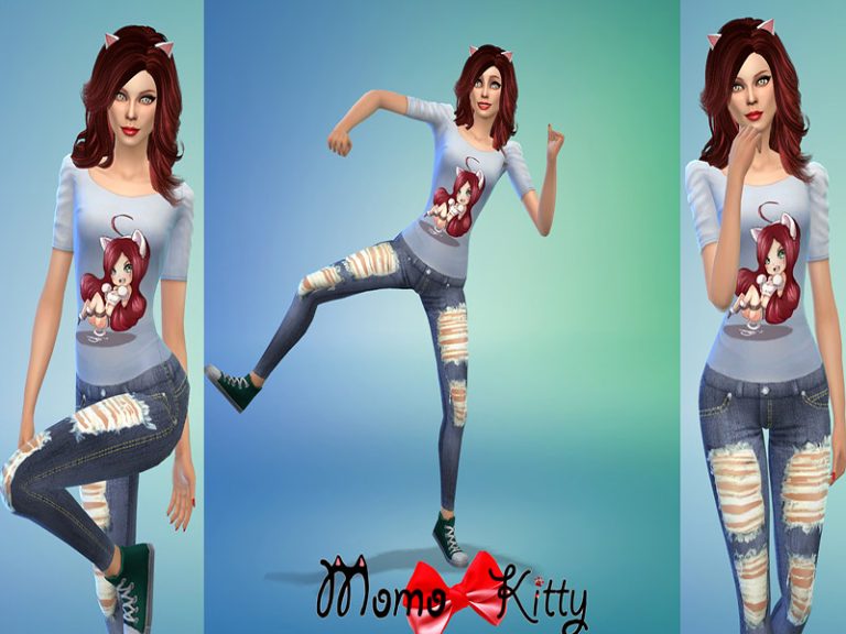 Katarina Blouse - The Sims 4 Catalog