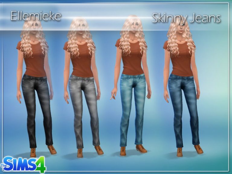 Skinny Jeans Teen-Adult - The Sims 4 Catalog