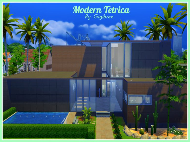 Modern Tetrica House - The Sims 4 Catalog