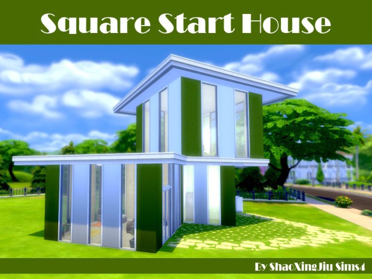 Square Start House - The Sims 4 Catalog