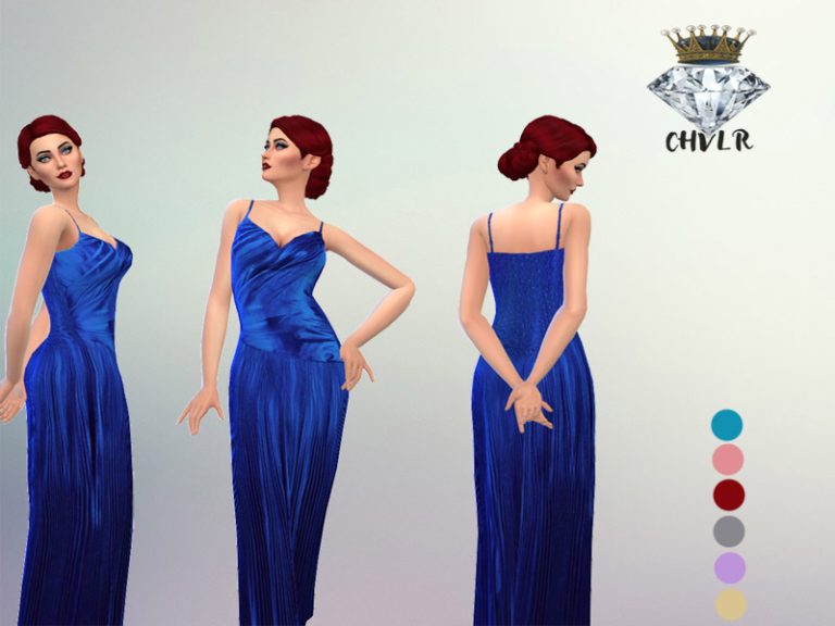 Metallic Gown - The Sims 4 Catalog