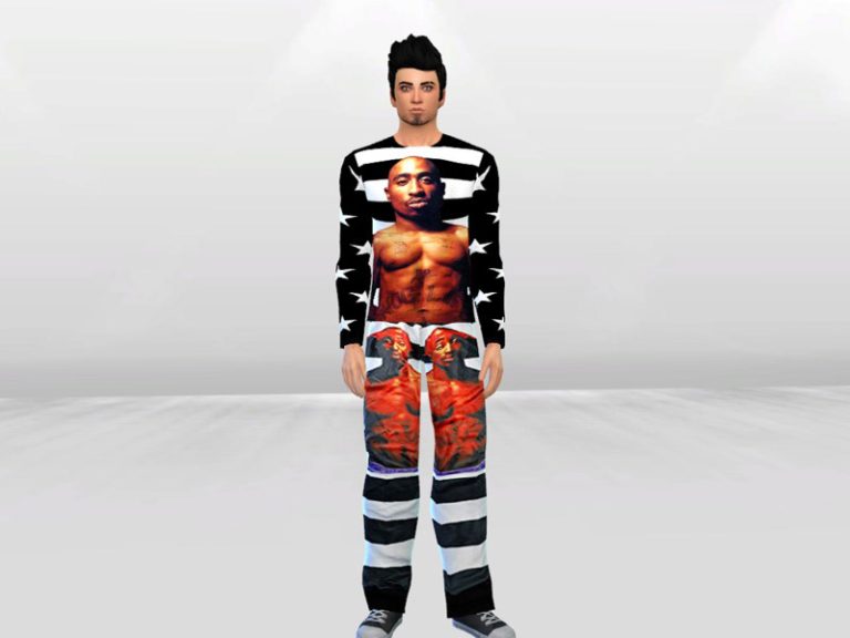 Tupac Shakur G-Star Set - The Sims 4 Catalog