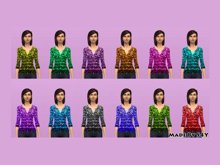 Female Top Web - The Sims 4 Catalog