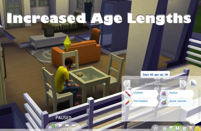 Tweaked Age Lengths - The Sims 4 Catalog