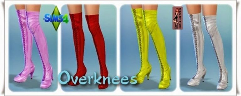 Corsage Coquette & Overknees - The Sims 4 Catalog