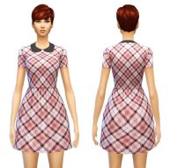 Peter Pan Collar dress part 1 - The Sims 4 Catalog