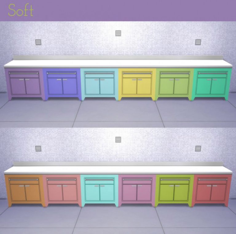 Corporate counters and islands - The Sims 4 Catalog