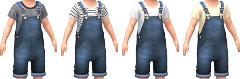 Denim Overalls - The Sims 4 Catalog