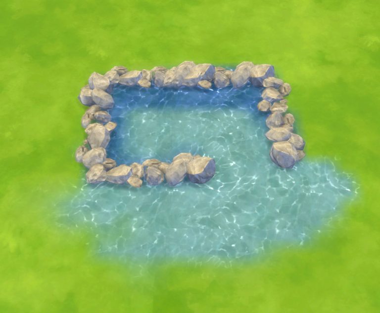 Water Unbound I Pool Water Terrain Paints - The Sims 4 Catalog