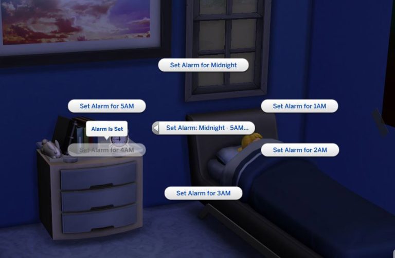 Working Alarm Clocks - The Sims 4 Catalog