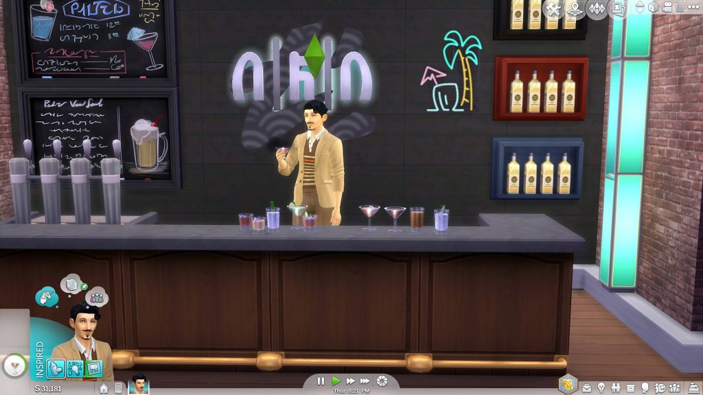 Custom Bar Drinks [Updated 20 Jan 2017] - The Sims 4 Catalog