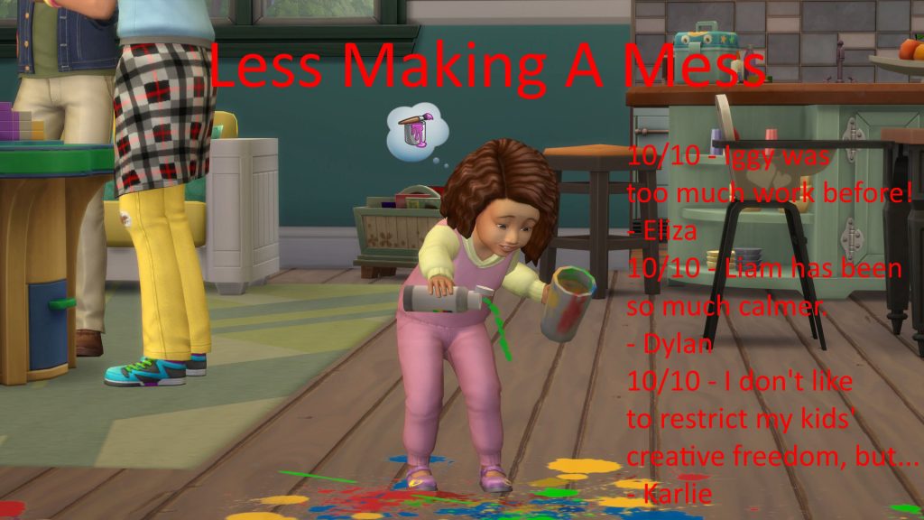 Less "Make A Mess" - The Sims 4 Catalog