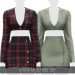 AYSHA MATCHING SET at Simpliciaty - The Sims 4 Catalog