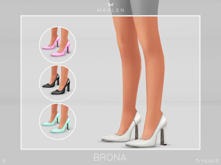 Madlen Brona Shoes - The Sims 4 Catalog