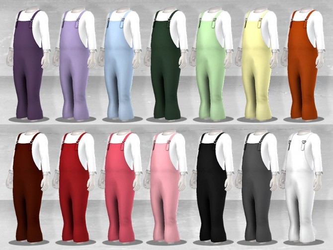 Bell Bottom Overalls At T MMERAAS The Sims 4 Catalog