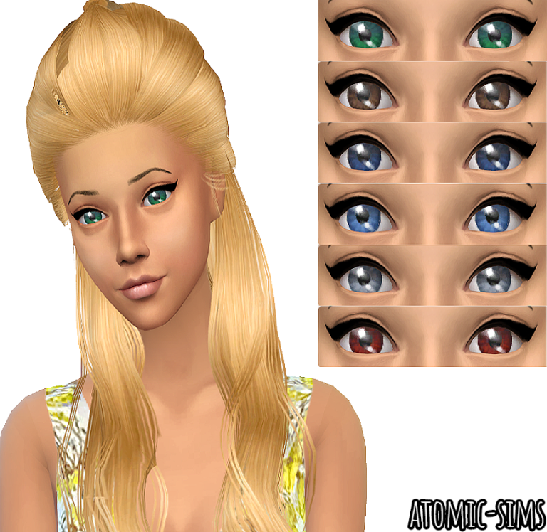 EA/Maxis sims 2 original eyes conversion - The Sims 4 Catalog