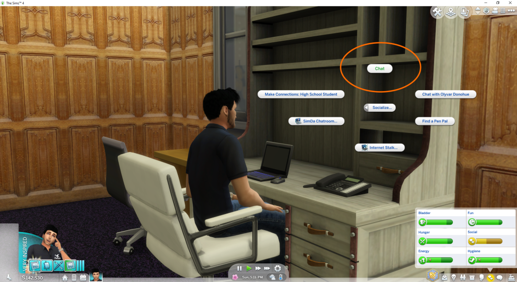 Faster Computer Chat Social Gain - The Sims 4 Catalog