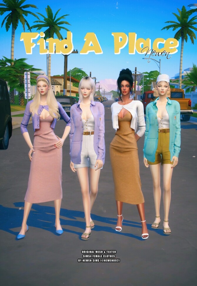 Find a Place Set at NEWEN - The Sims 4 Catalog