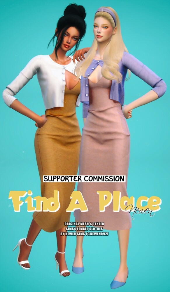 Find a Place Set at NEWEN - The Sims 4 Catalog