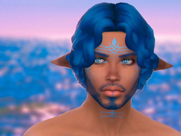 Leo - male hair - The Sims 4 Catalog