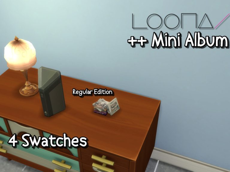 Loona ++ Mini Album - The Sims 4 Catalog