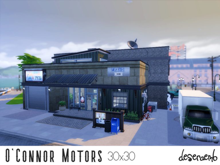 Mechanic Shop/Retail - The Sims 4 Catalog