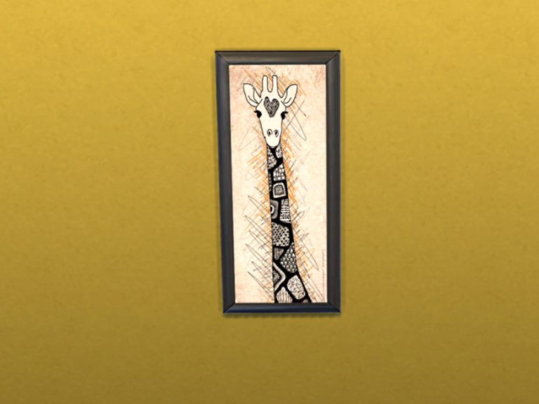 Modern Giraffe-NEEDS CATS AND DOGS - The Sims 4 Catalog