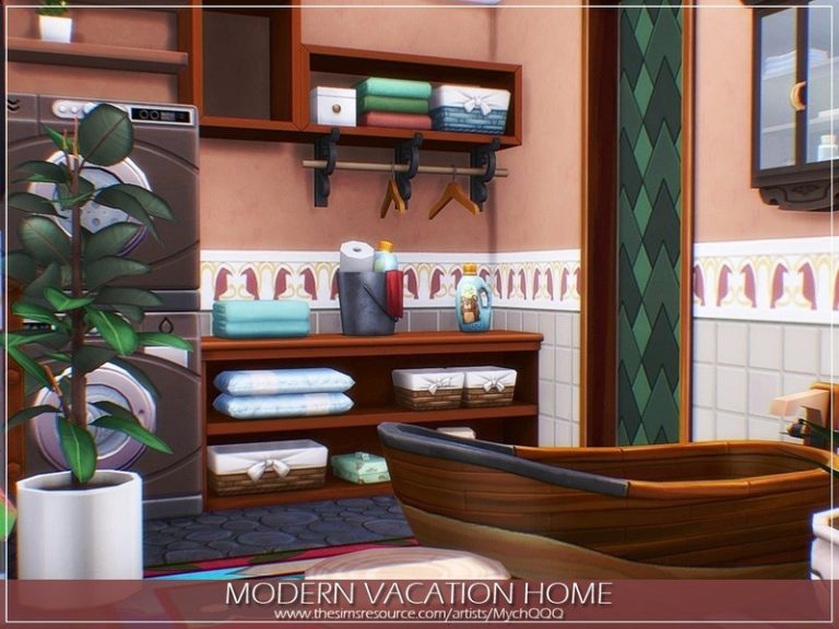 Modern Vacation Home - The Sims 4 Catalog