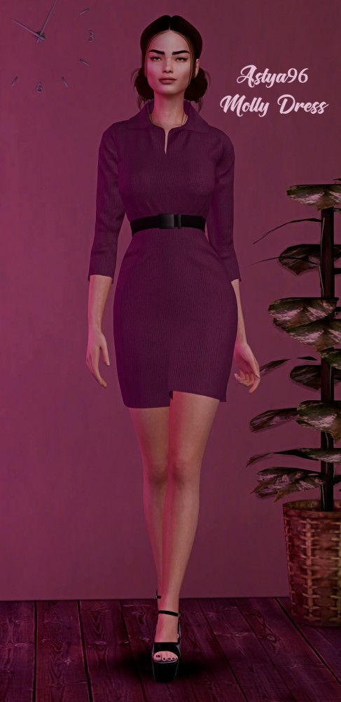 Molly Dress at Astya96 - The Sims 4 Catalog