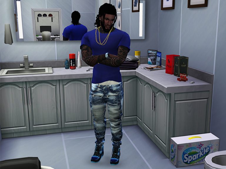 Saggy Jeans Recolor - The Sims 4 Catalog