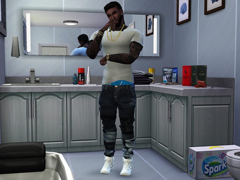 Saggy Jeans Recolor - The Sims 4 Catalog