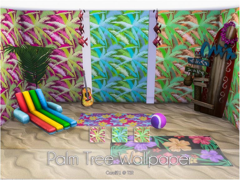 Palm Tree Wallpapers - The Sims 4 Catalog