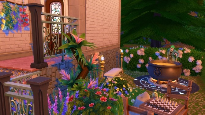 POTION house by Angerouge at Studio Sims Creation - The Sims 4 Catalog
